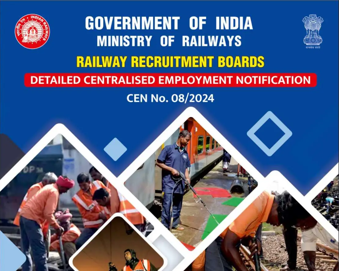 Railway RRB Level 1 Group D Online Form 2025 | 32438 Posts | Last Date ...